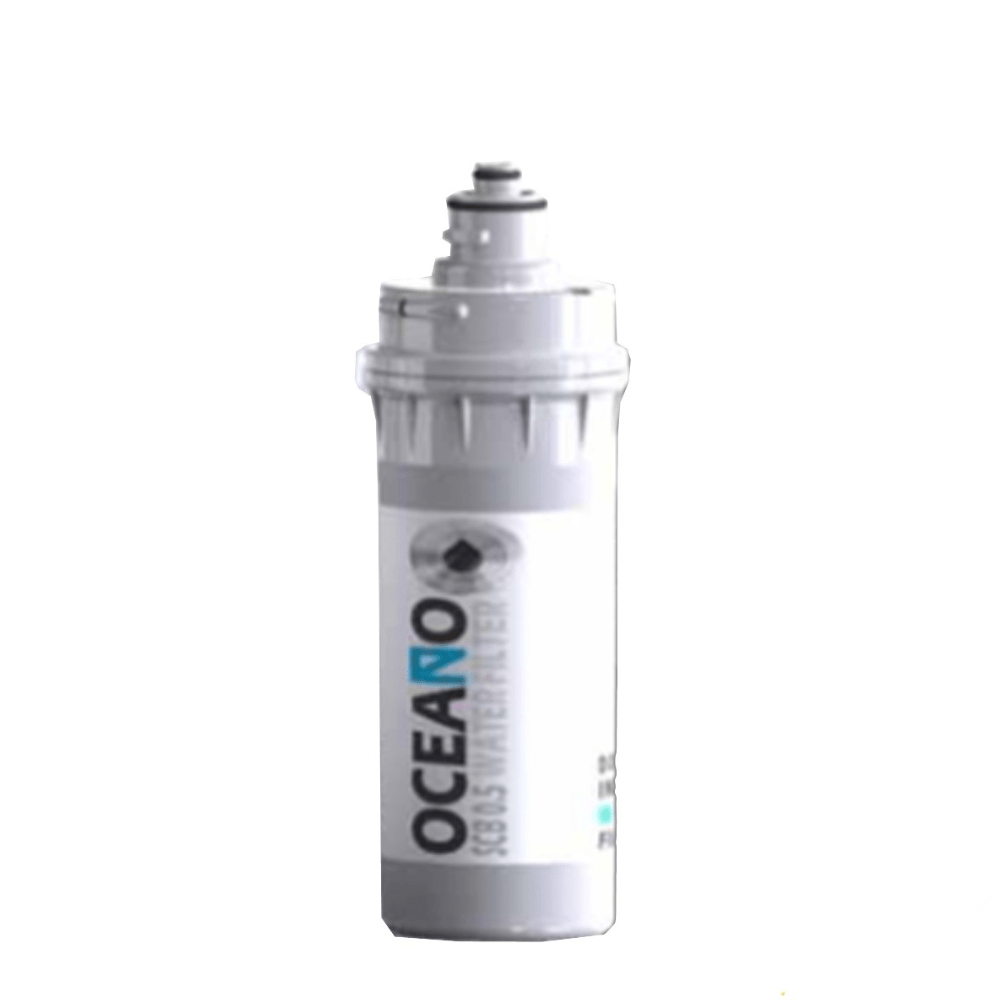 Sistema di filtrazione con filtro Oceano Precoat 0,5 micron e rubinetto ...