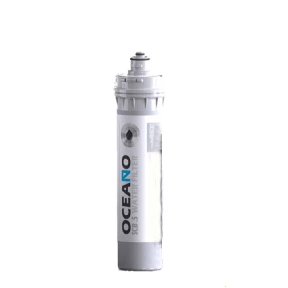 Filtro Oceano Medium Sintered Carbon Block 0,3 micron argentizzato ...